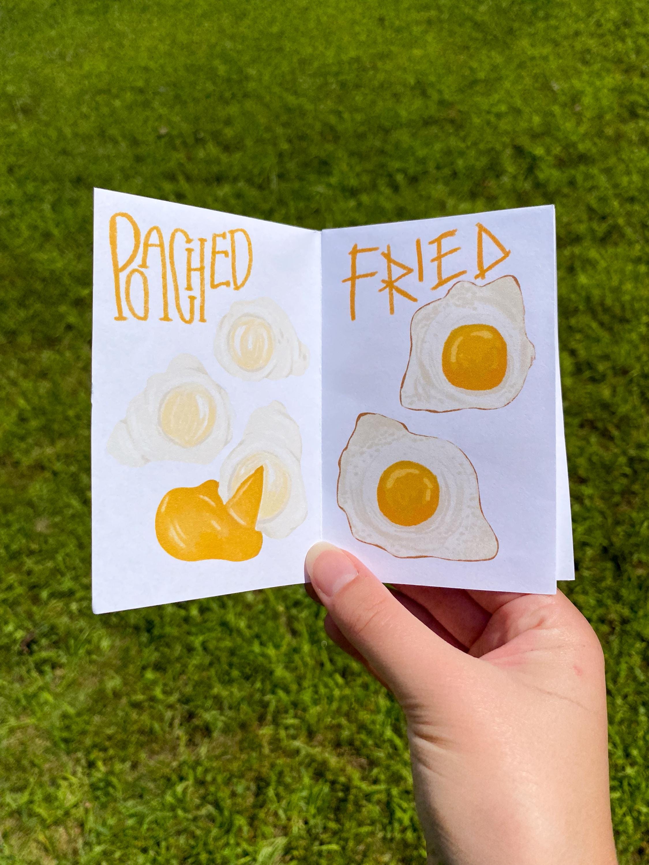 TYPES OF Zines - Three Mini Series (individual & Bundle) | Egg, Fish ...