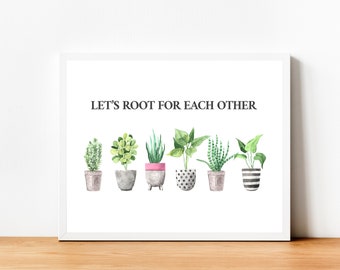 Root for Each Other - Etsy