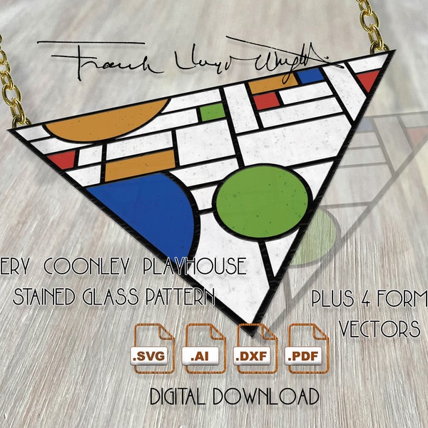 Frank Lloyd Wright Svg - Etsy