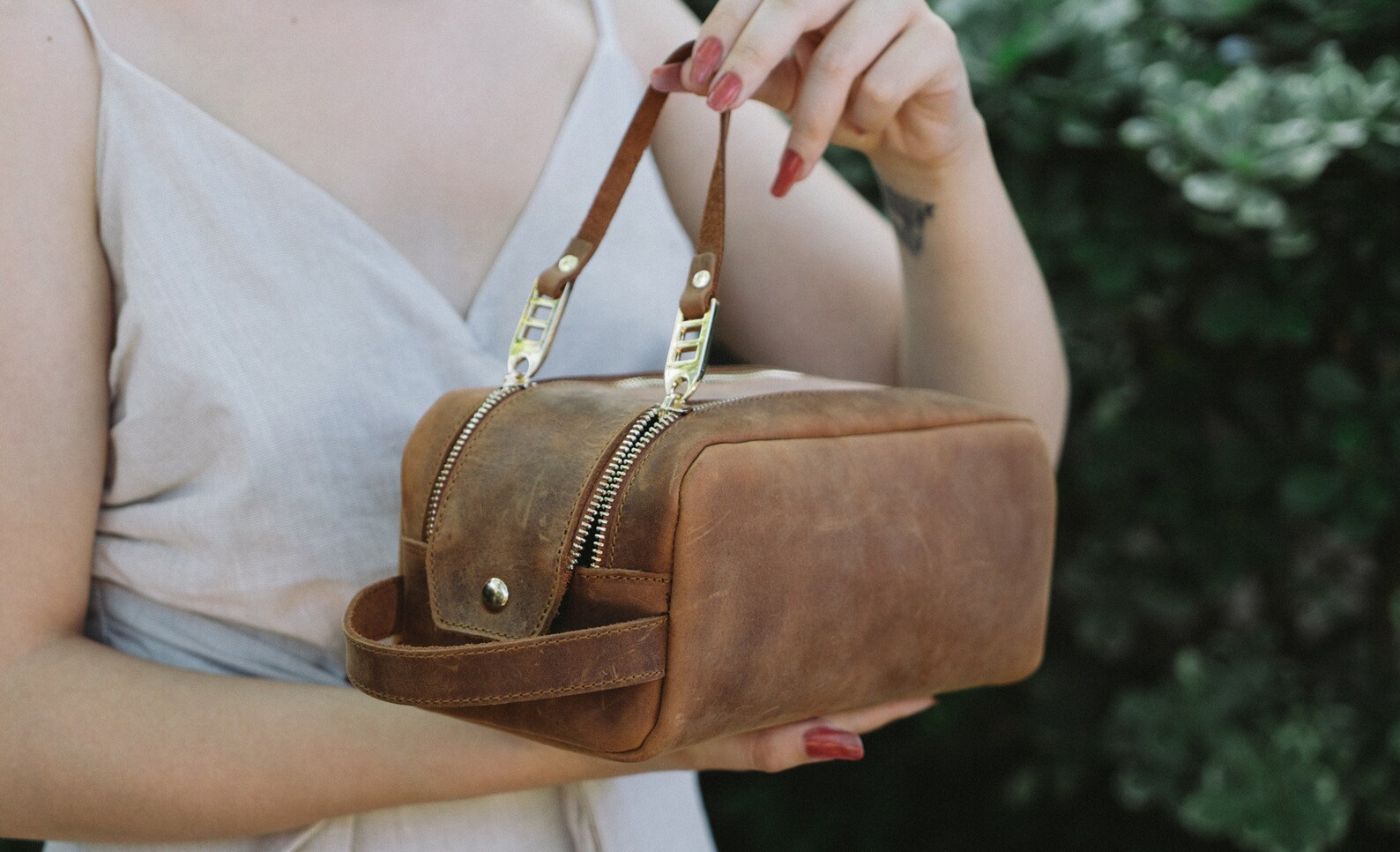 Toiletry Bag Personalized Leather Dopp Kit Engraving - Etsy