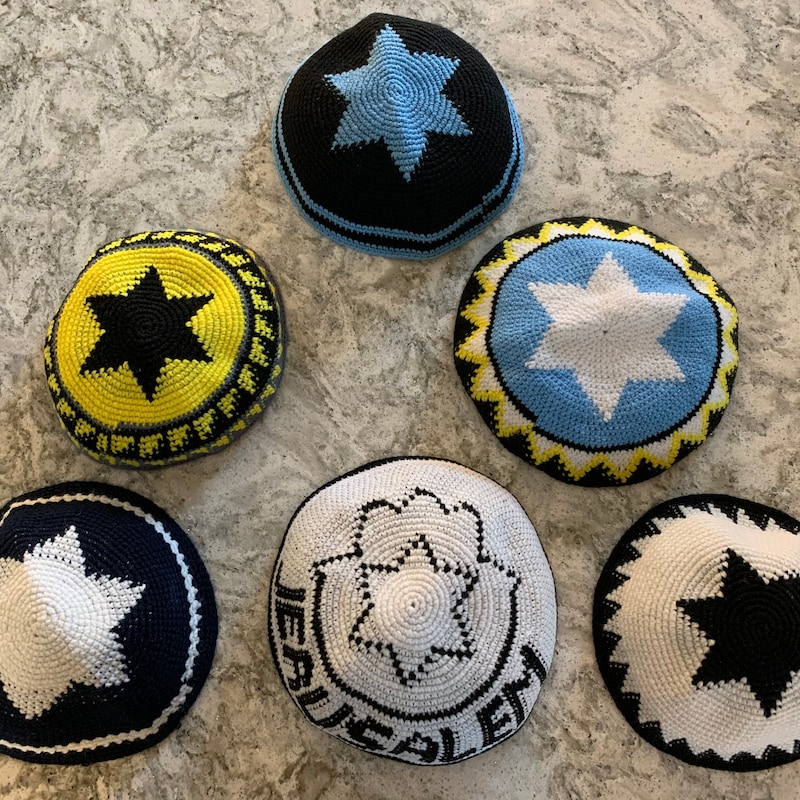 Crochet Kippah - Etsy