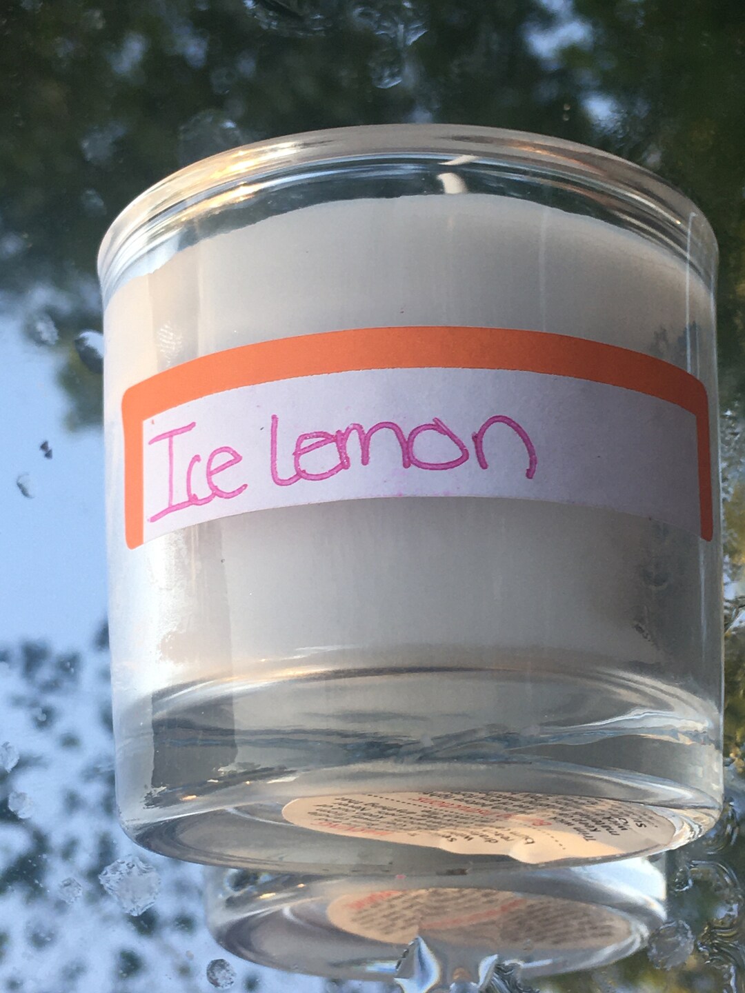 Ice Leamon Candle - Etsy