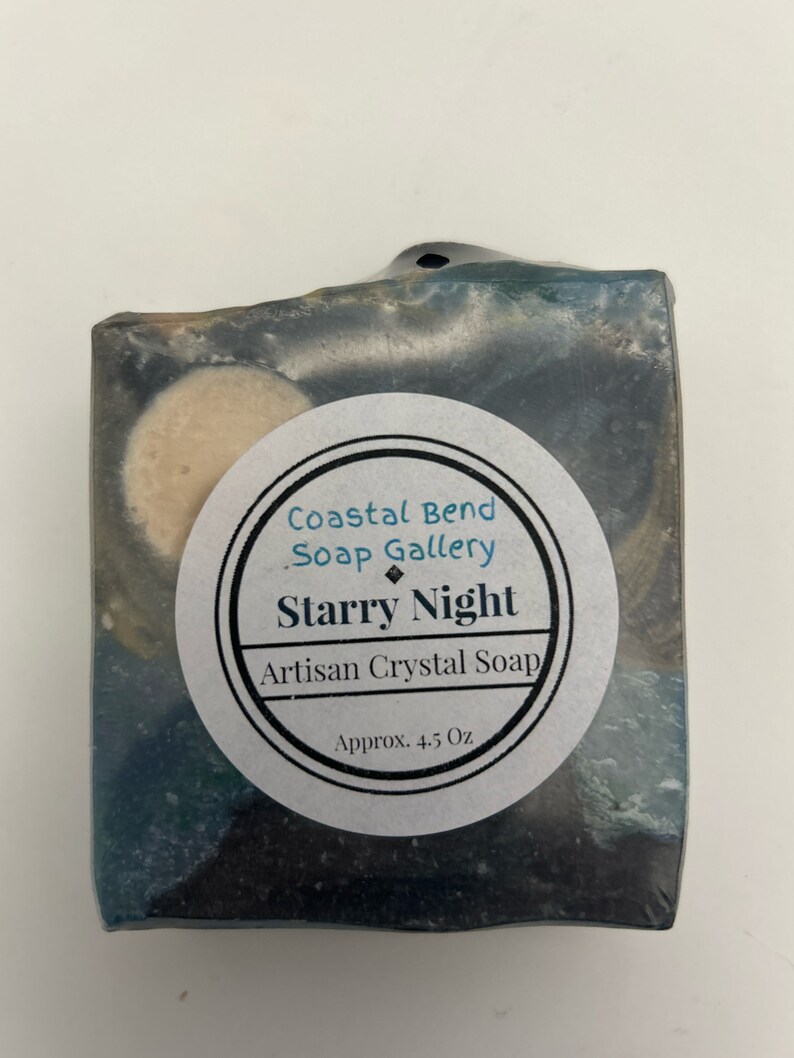 Starry Night Artisan Soap | Handmade, Natural, Vegan Soap - Etsy