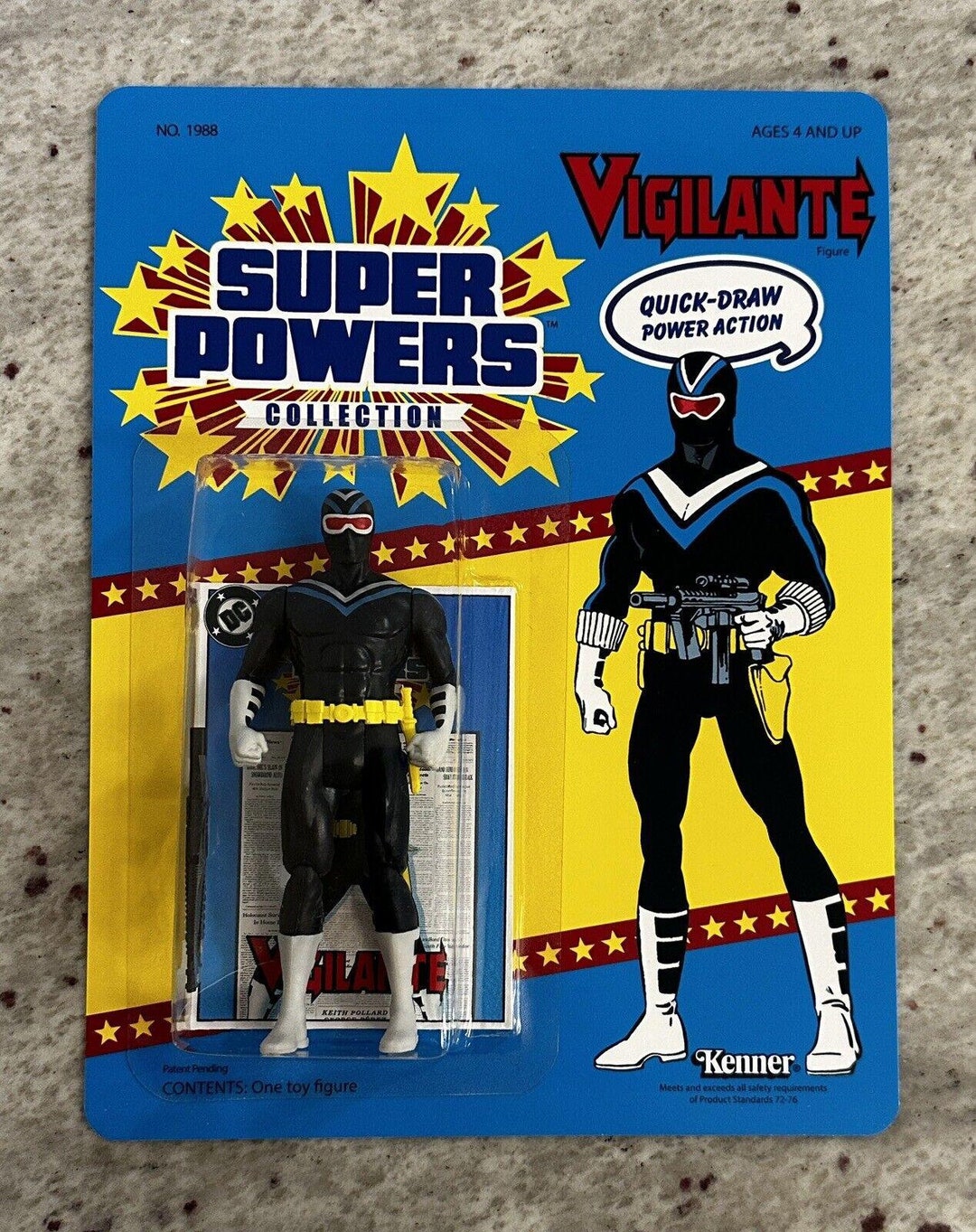 Custom Carded - VIGILANTE - Super Powers Collection! - Etsy
