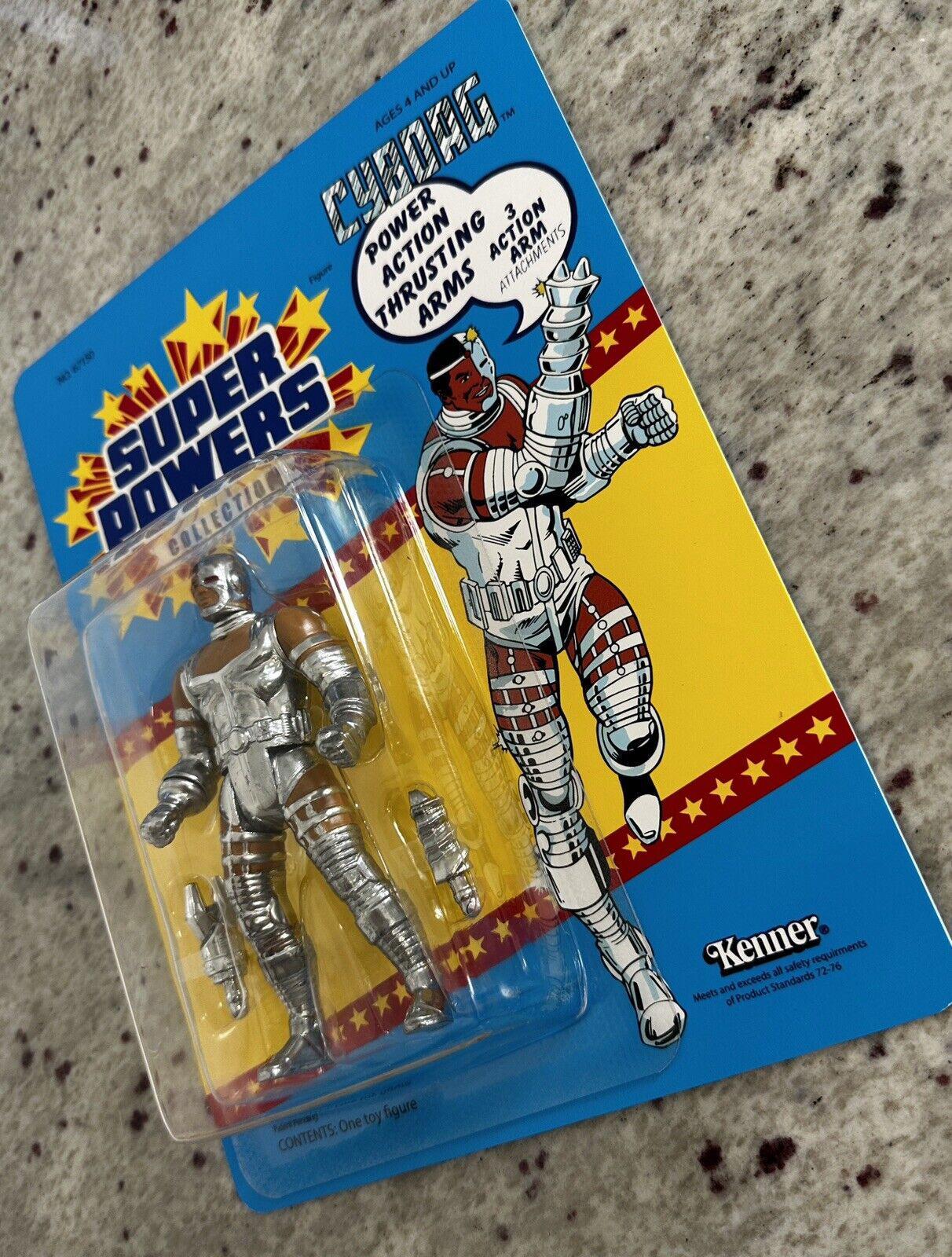 Custom Kenner - CYBORG - Super Powers Figure - MOC! - Etsy