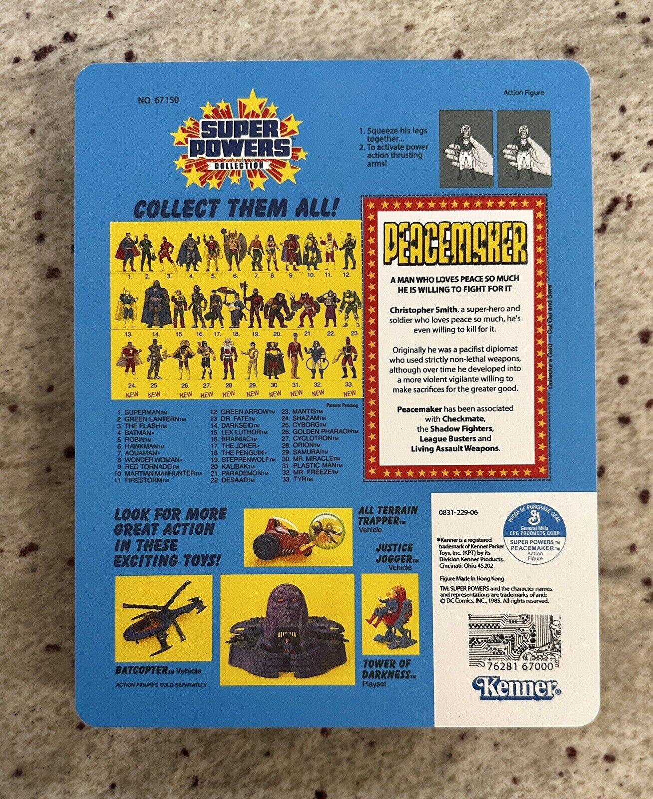 Custom Carded PEACEMAKER Super Powers Collection - Etsy