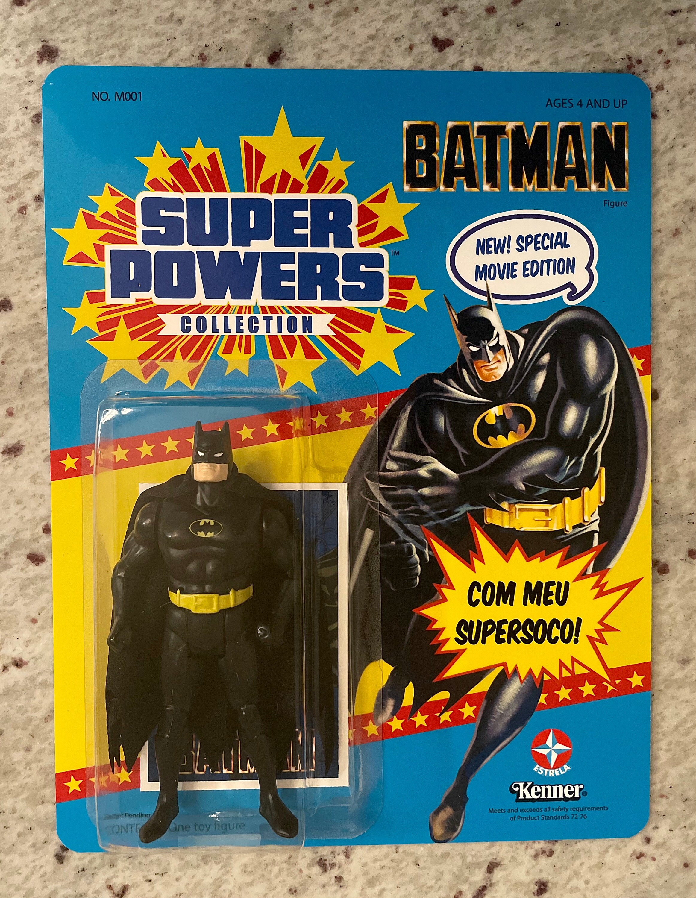 Custom Super Powers ESTRELA BLACK BATMAN Moc Kenner / | Etsy