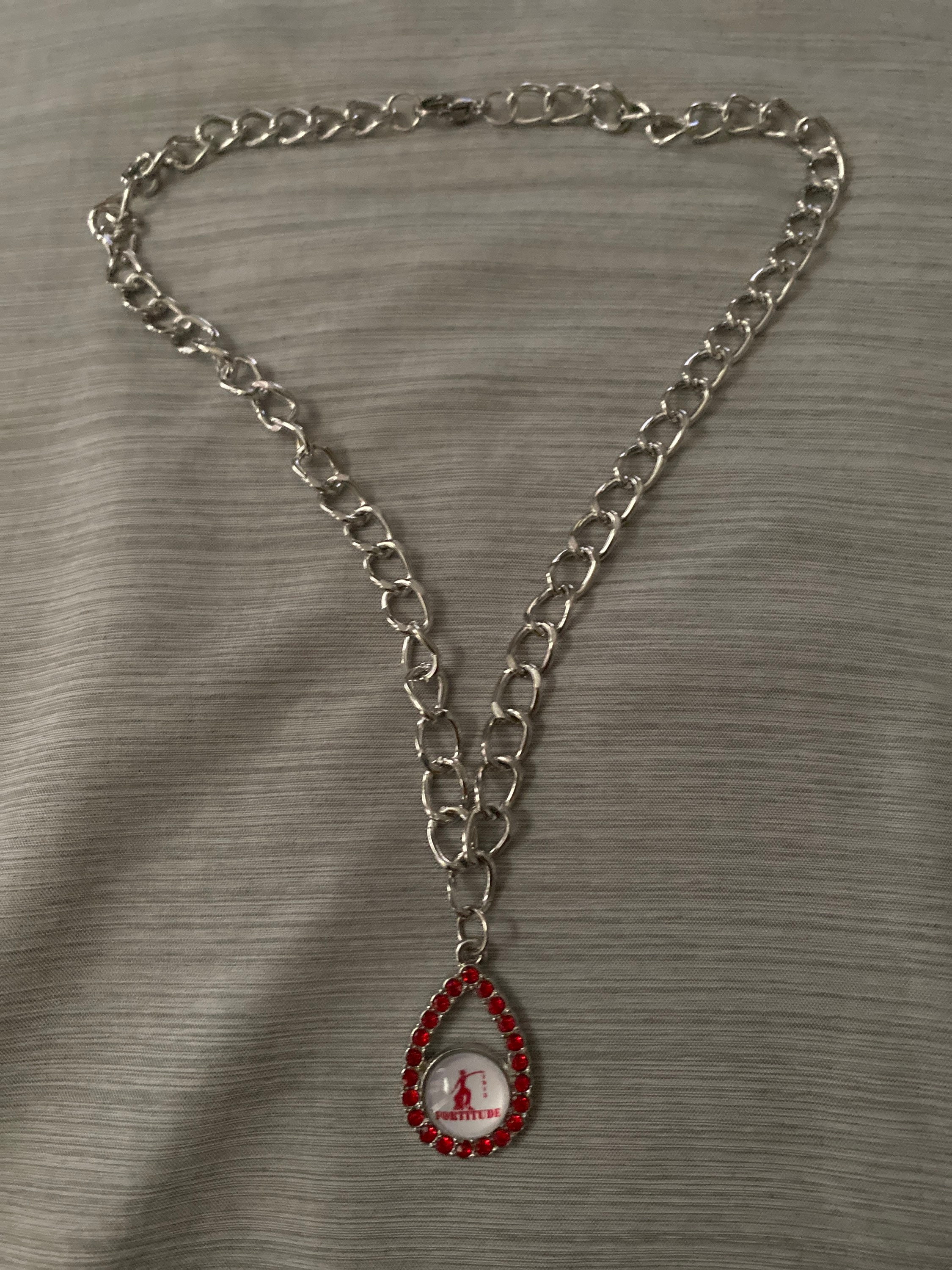 Delta Sigma Theta Charm Necklace. - Etsy
