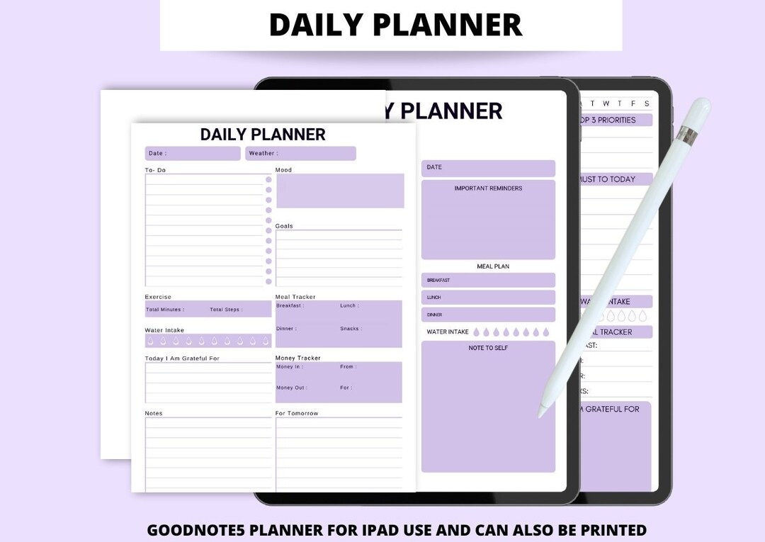 Daily Activities Planner - Easily Organize Your Daily Tasks and Boost ...