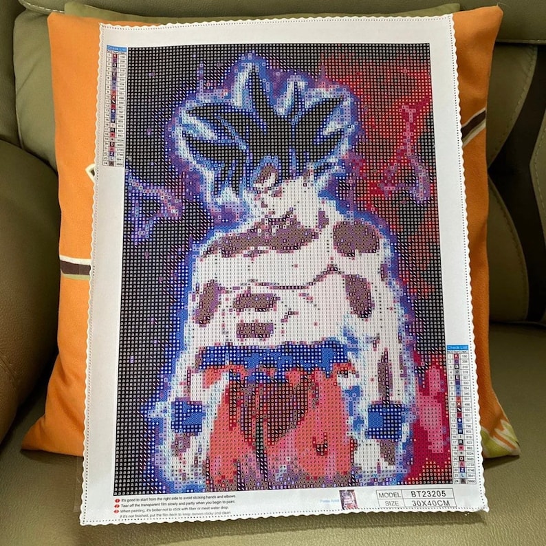 Dragonball Goku DIY Diamond Painting - Etsy