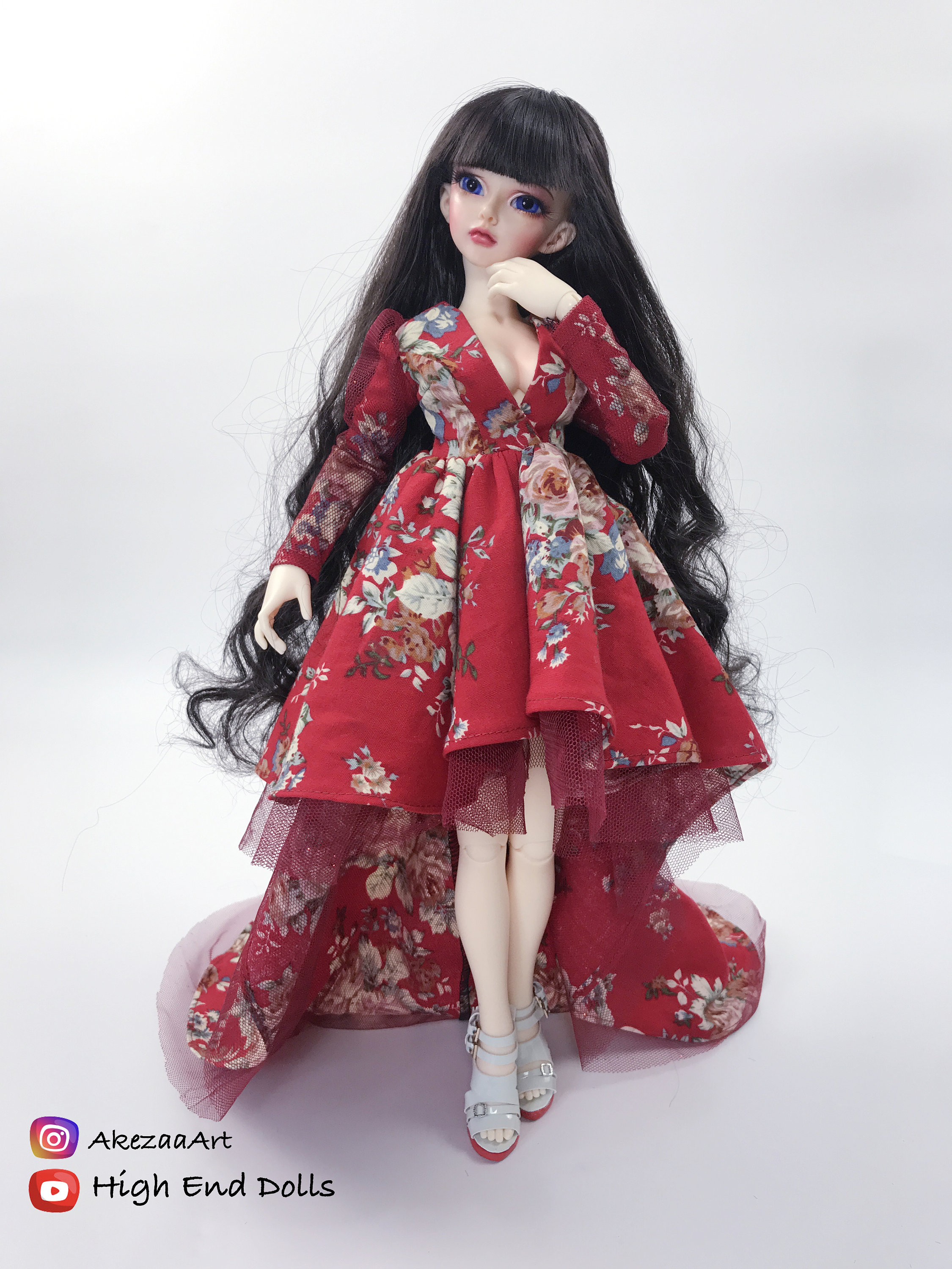 1/4 BJD Minifee Pattern . MSD Dress Pattern . Bjd Msd Minifee | Etsy