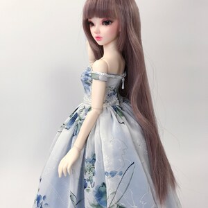 1/4 Bjd Minifee off Shoulder Dress Digital Pattern . Minifee Pdf ...