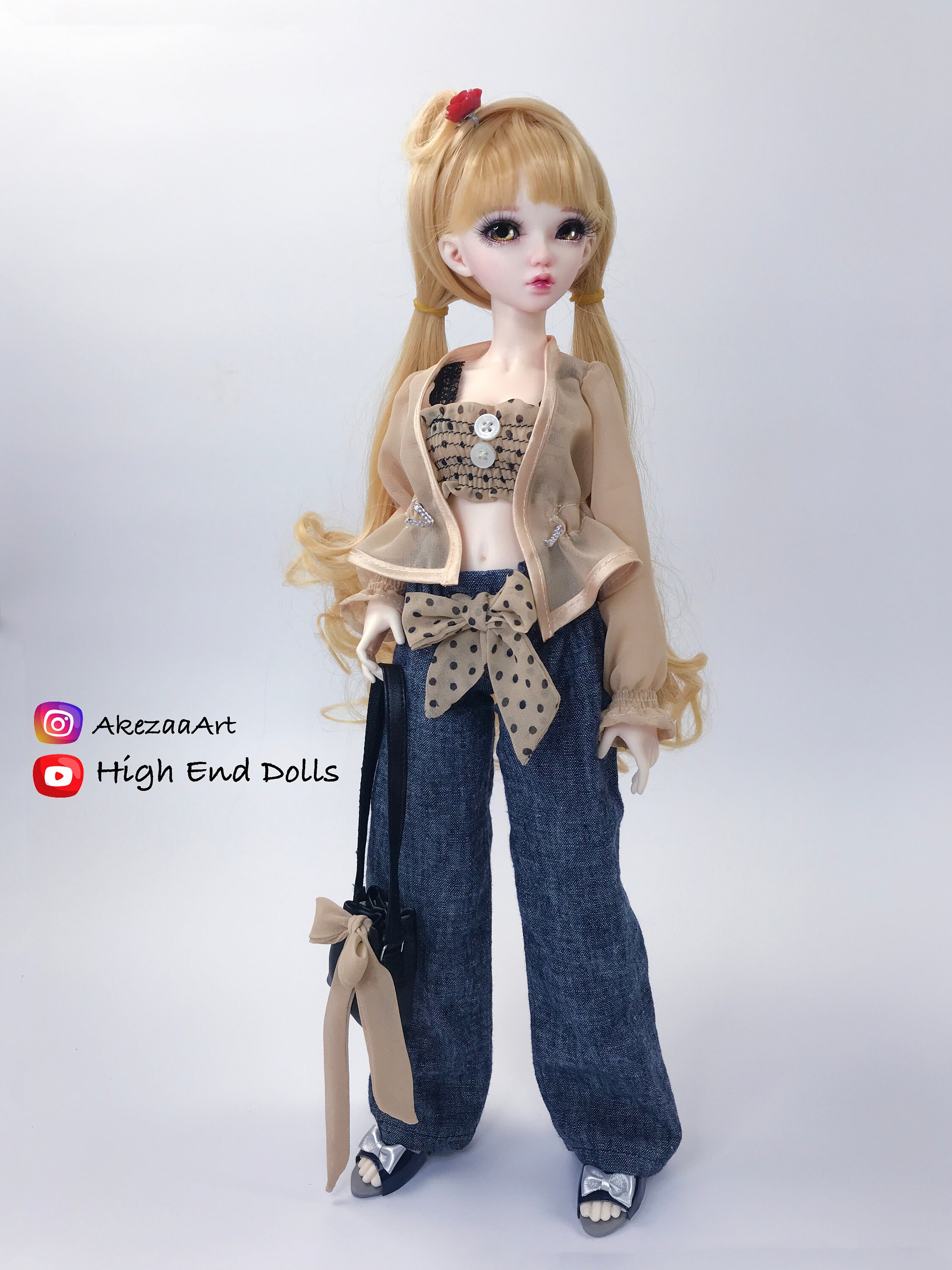 Minifee Pattern For Summer Outfit. 1/4 BJD Minifee Pattern. | Etsy