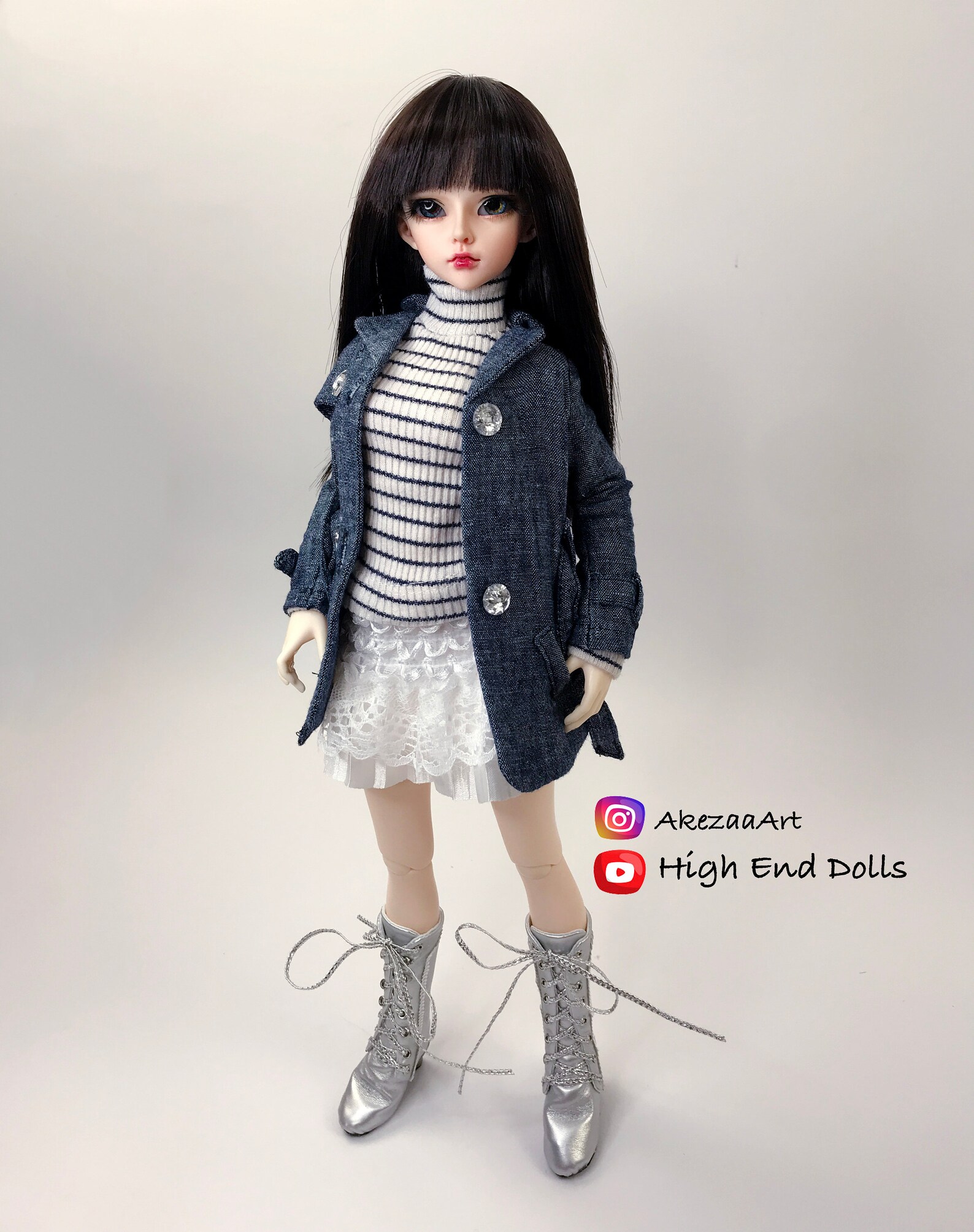 1/4 BJD Minifee Pattern for Casual Outfit. Minifee Pattern. - Etsy