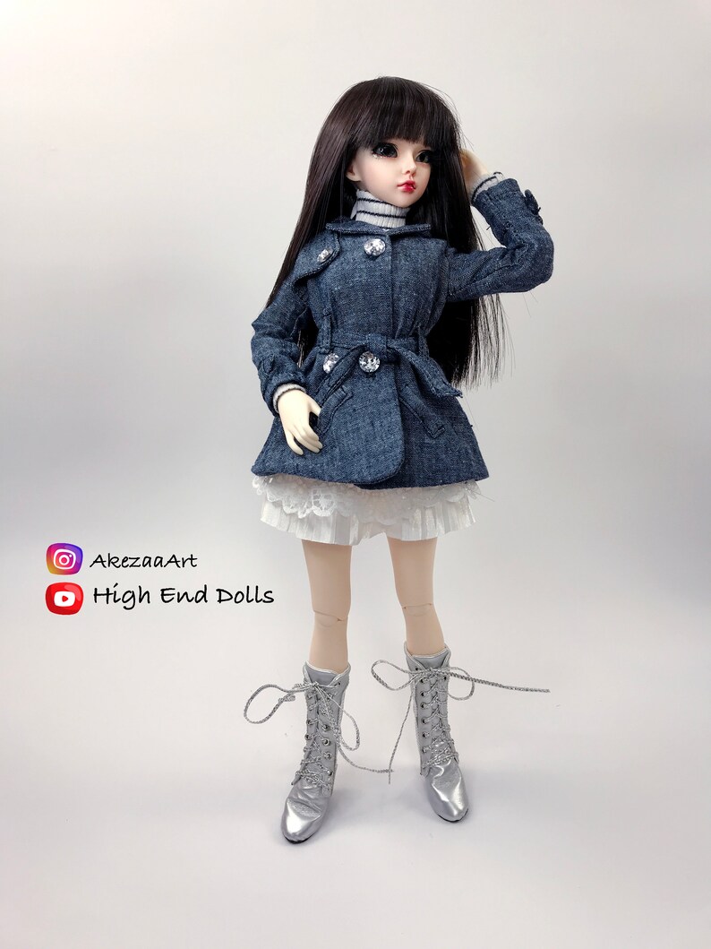1/4 BJD Minifee Pattern for Casual Outfit. Minifee Pattern. - Etsy