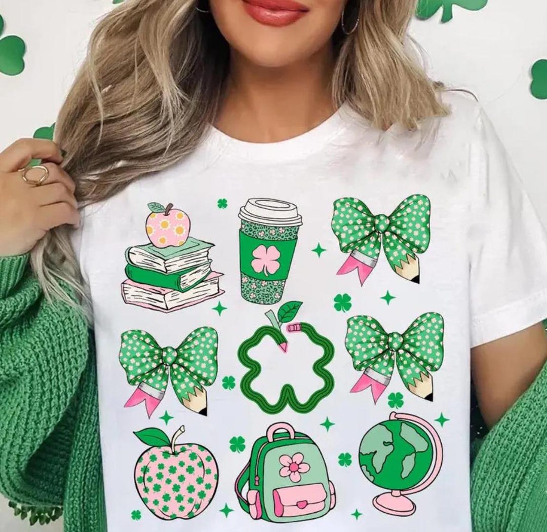 St. Patrick Teacher - Etsy