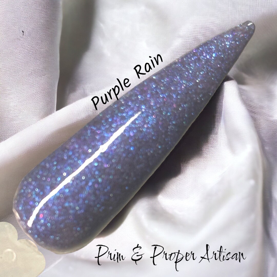 Purple Rain - Dip Powder. DIY Dip Nails. Dipping Powder. Dip Nails ...