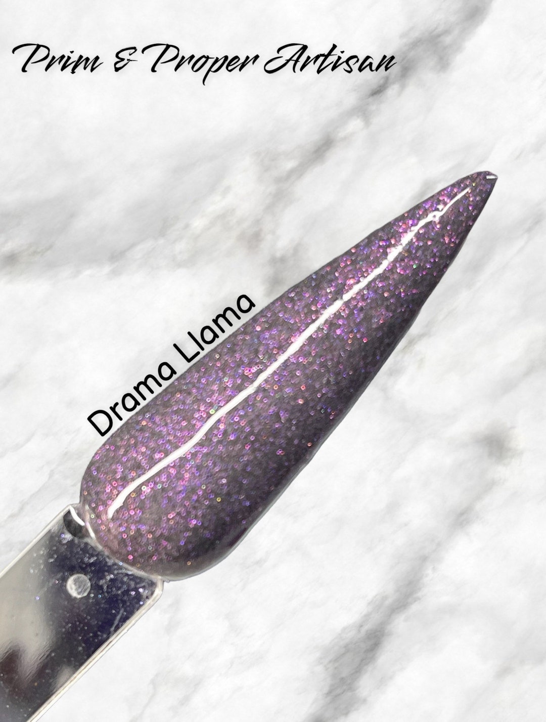Drama Llama- Chameleon Dip Powder. Chameleon Nails. Super Shimmer Nail ...