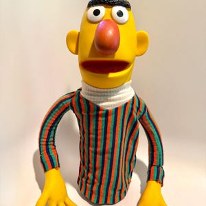 Vintage 1970's Sesame Street Bert Hand Puppet - Etsy