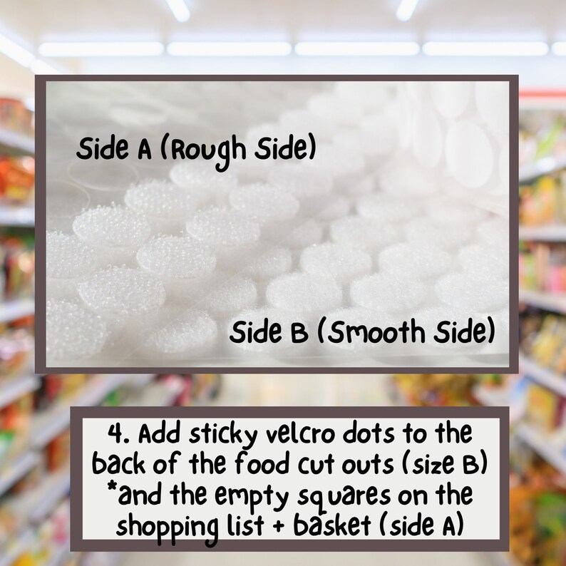 Interactive List for Kids Grocery List Printable List Grocery Kid ...