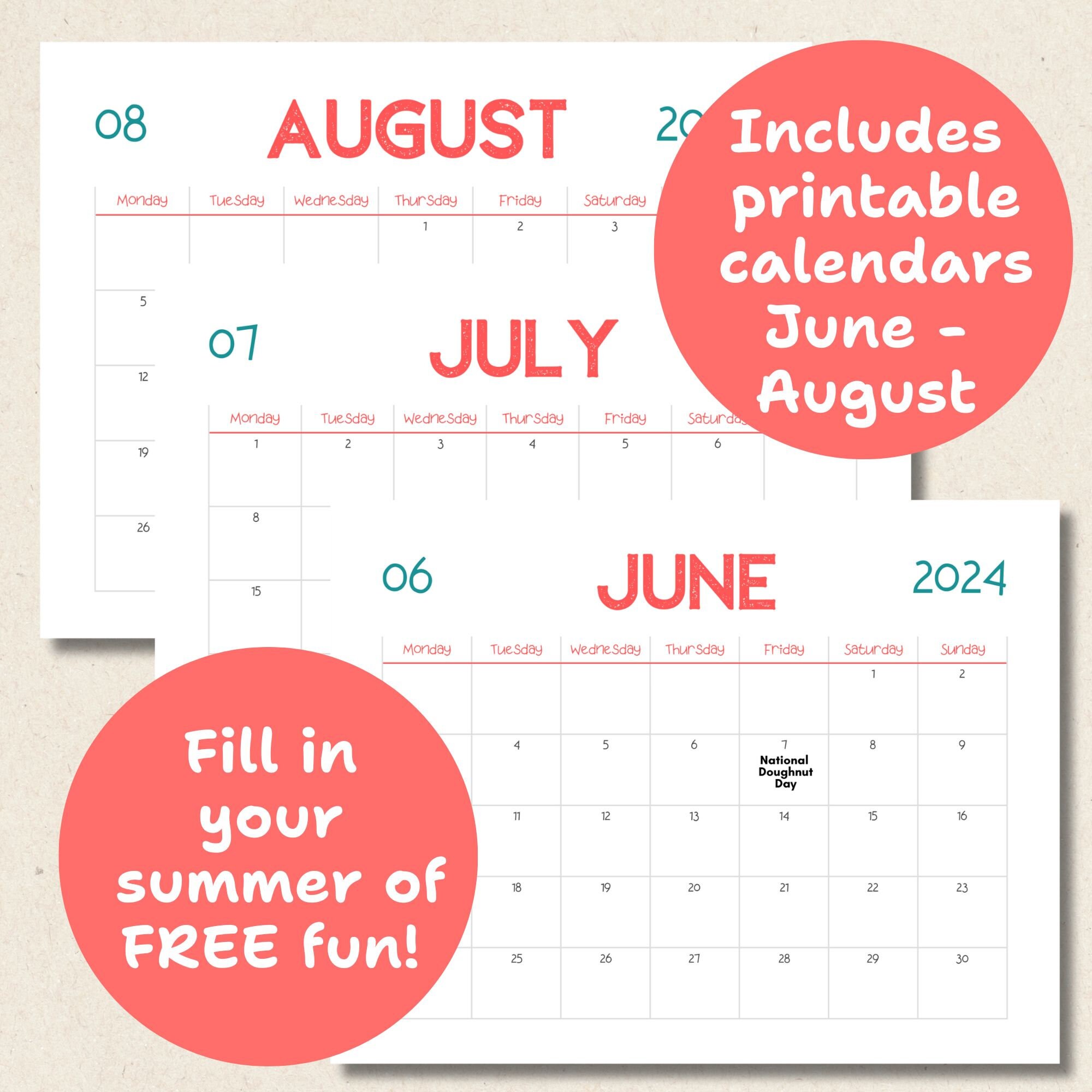 Free Summer Activity Guide for Family Bucket List Guide Free Summer Fun ...