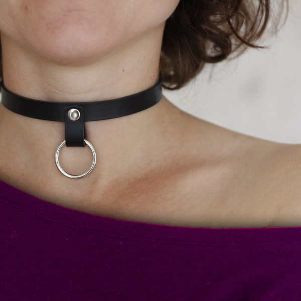 O Ring Choker - Etsy