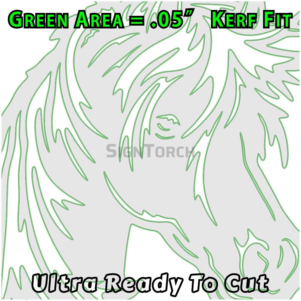 Pony Vector Dxf Svg Cnc Plasma Laser Router Cricut Silhouette Cut Files