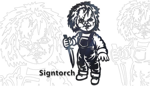 Chucky Vector DXF SVG CNC Plasma Laser Router Cricut - Etsy