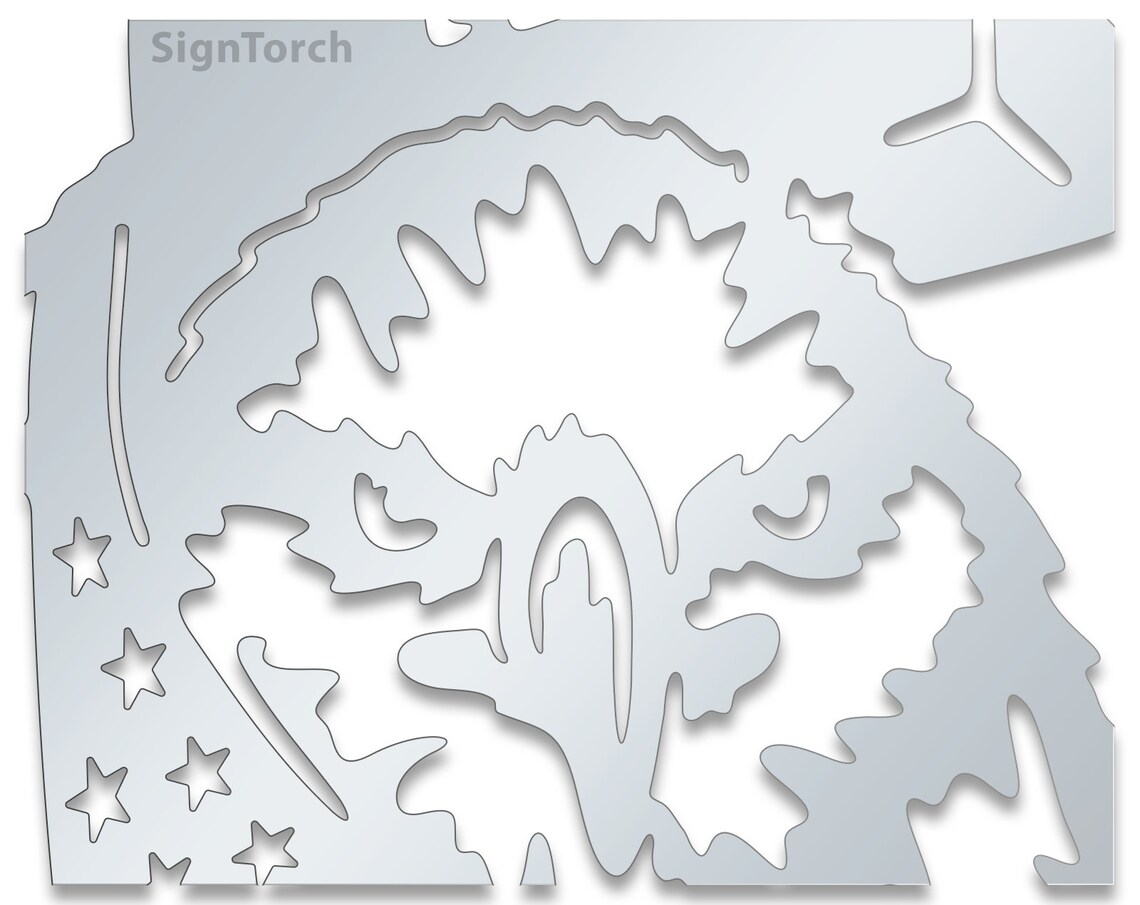 Battle Cross DXF SVG Cnc Plasma Router Laser Cricut USA Flag Eagle for ...