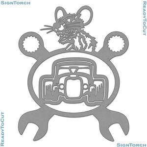 Hotrod Car Ratrod Plasma DXF SVG Files 33 Ready to Cut Designs for Cnc ...
