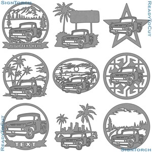 C10 Truck 1963 Plasma DXF SVG Files 49 Ready to Cut Designs for Cnc ...