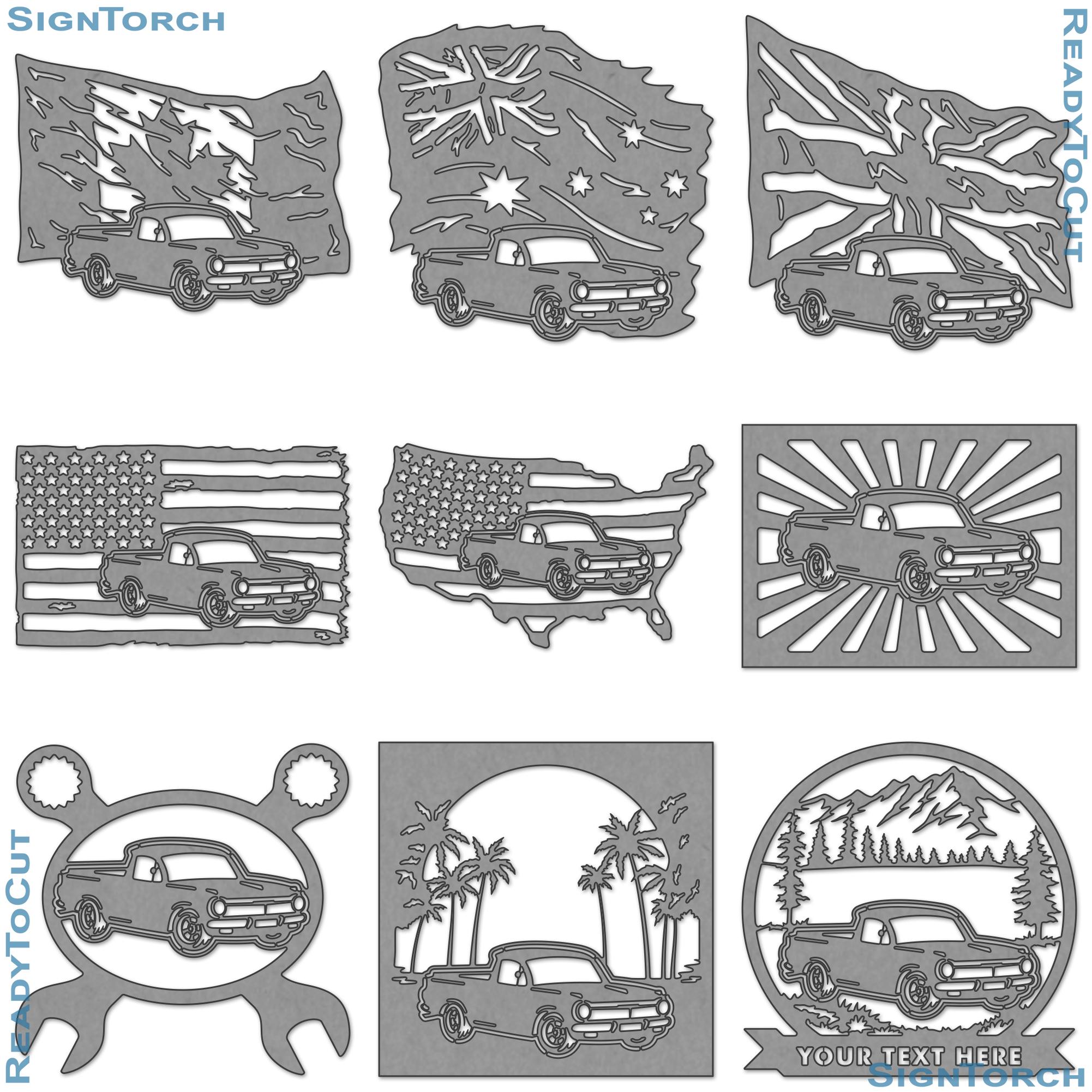 Holden Eh Ute Truck Plasma DXF SVG Files 49 Ready to Cut Designs for ...