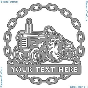 Tractor01 Tractor Plasma DXF SVG Files 22 Ready to Cut Designs for Cnc ...