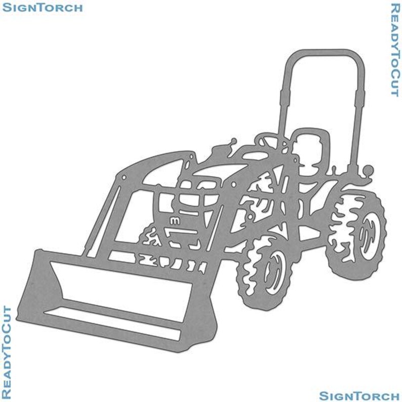 Tractor09 Tractor Plasma DXF SVG Files 22 Ready to Cut Designs for Cnc ...