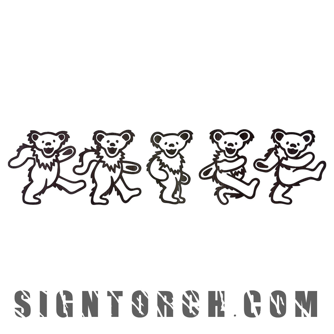 Grateful dead dancing bear template - molotcaster