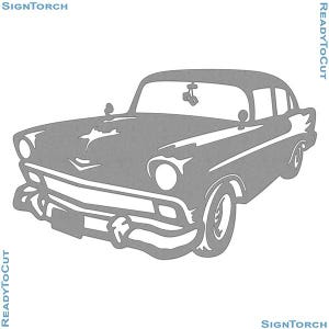 Chevy Bel Air Car Plasma DXF SVG Files 31 Ready to Cut Designs for Cnc ...