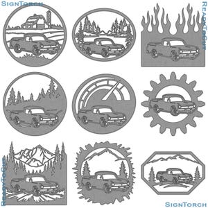 Holden Eh Ute Truck Plasma DXF SVG Files 49 Ready to Cut Designs for ...