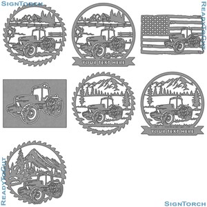 Case Ih Tractor Plasma DXF SVG Files 22 Ready to Cut Designs for Cnc ...