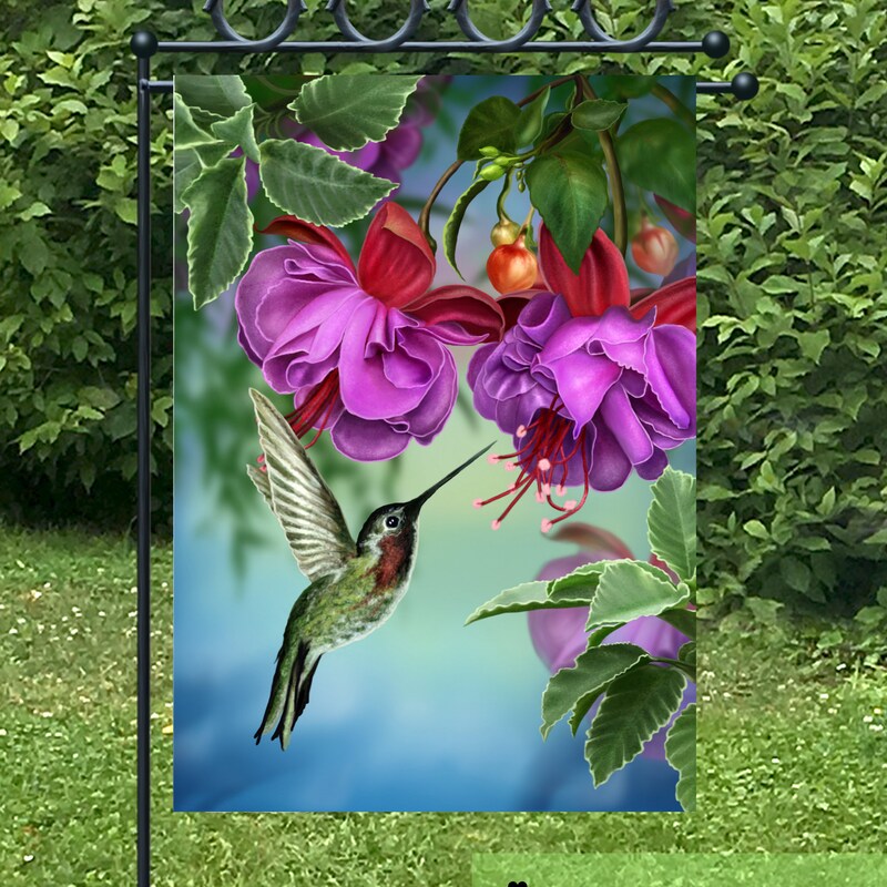 Summer Garden Flag - Etsy