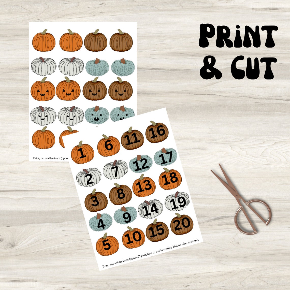 Boo Crew Ghost Sensory Bin Printables Digital Download - Etsy