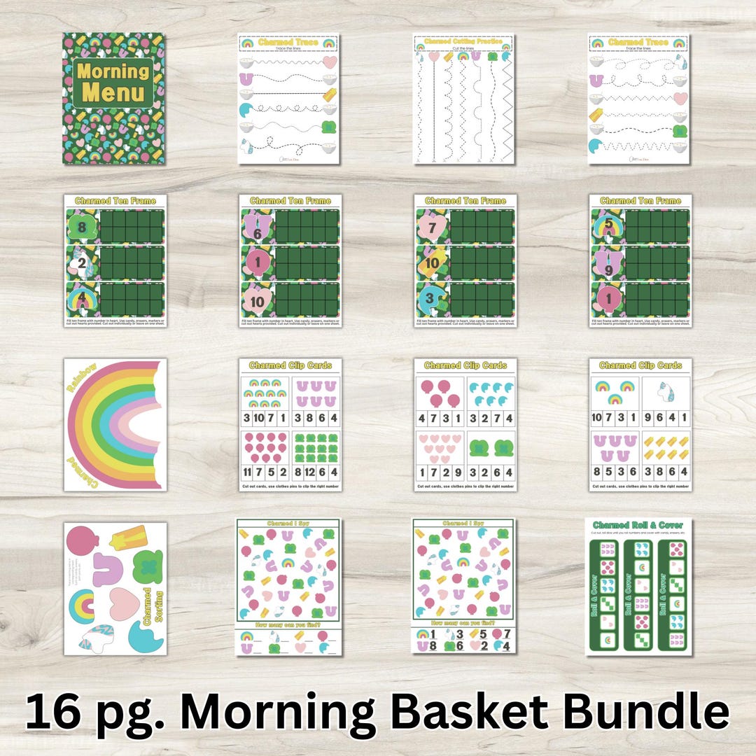 St. Patrick's Day Lucky Charms Inspired Charmed Morning Basket ...