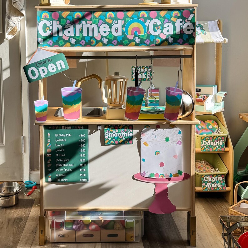 St. Patrick's Day Charmed Cafe Dramatic Play for Kids, Instant Download ...