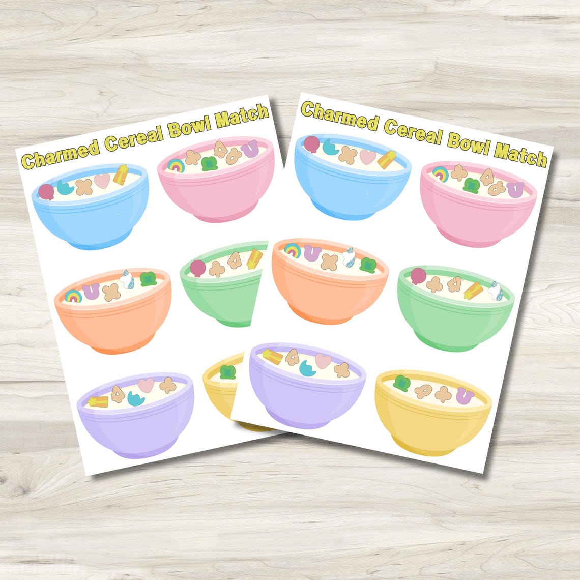 St. Patrick's Day Lucky Charms Inspired Charmed Cereal Shape Worksheet ...