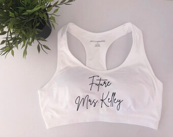 Custom Sports Bra - Etsy