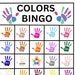 Color Bingo Game for Child, Color Bingo Game for Classroom, Printable ...