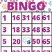 Number BINGO Game for Children and Adults, Instantly Play BINGO ...