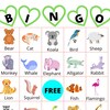 Animal Bingo for Kids, Animal Bingo Game for Children, Bingo Calling ...
