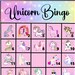 Color Bingo Game for Classroom, Printable Large Bingo Cards With Colors ...
