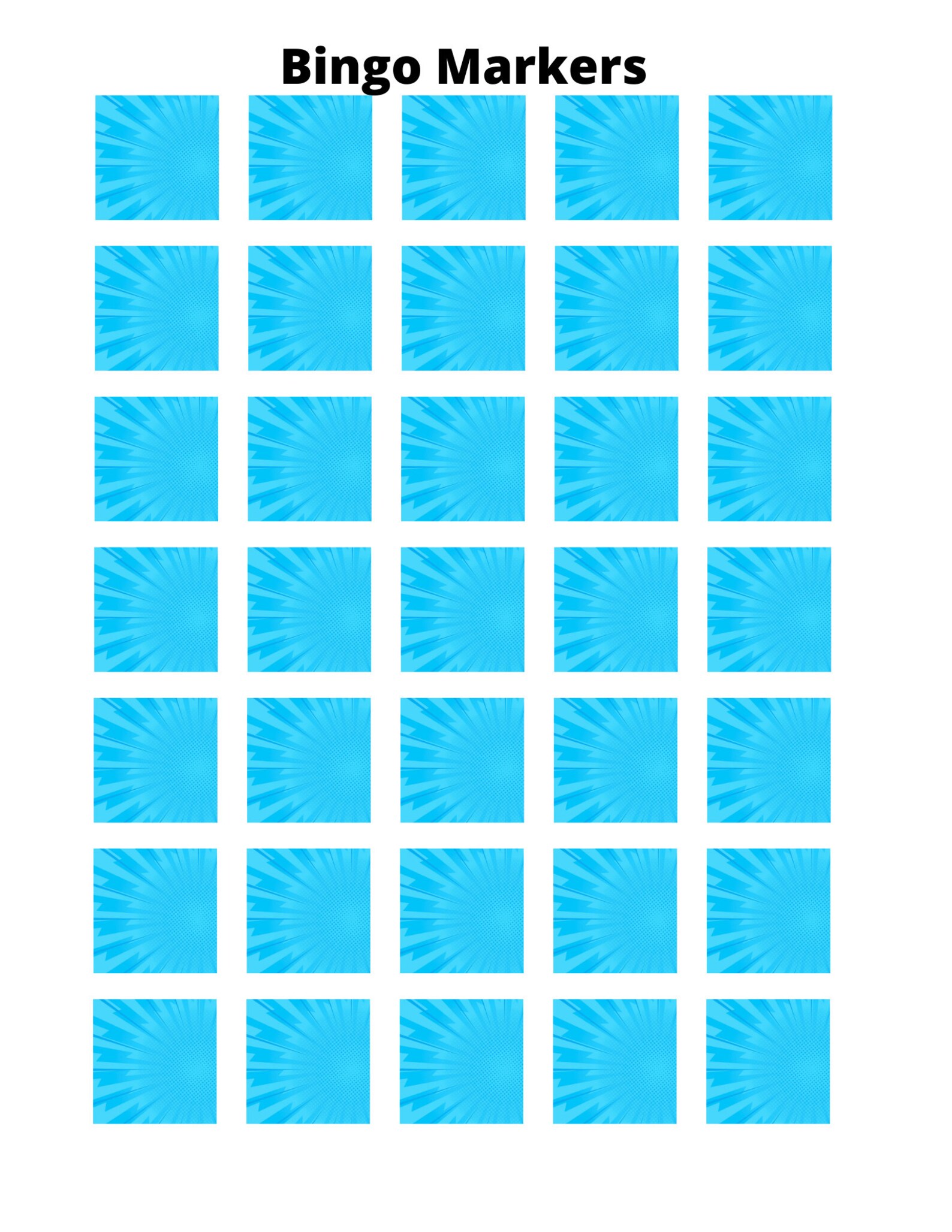 Play Bingo Instantly With Large Bingo Cards, Print and Play Bingo With ...