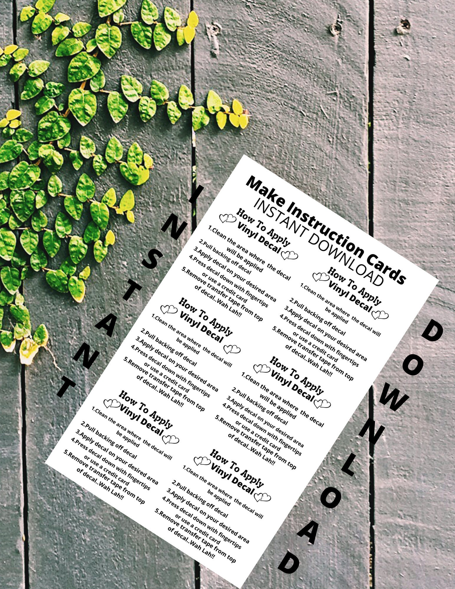 Decal Usage Tips, Easy Decal Apply, Decal How-to, Vinyl Decal Help ...